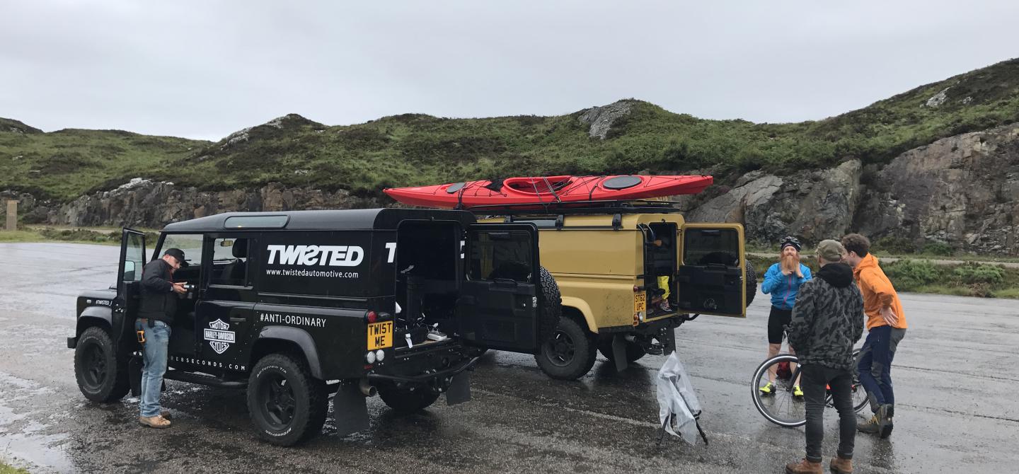 Sean Conway and Colonel Mustard take on The Highlands